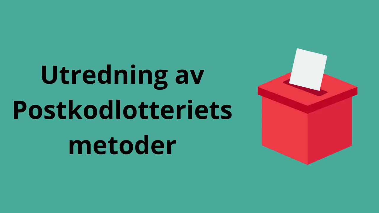 Utredning av Postkodlotteriets metoder upprör
